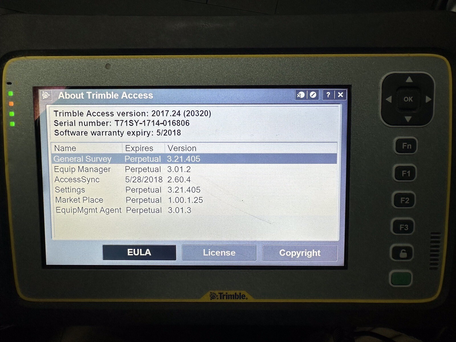 Trimble Rugged Tablet w/Access & 2.4ghz Radio | eBay