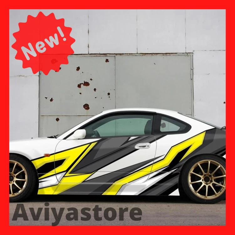 Race Car Vinyl Graphic Designs