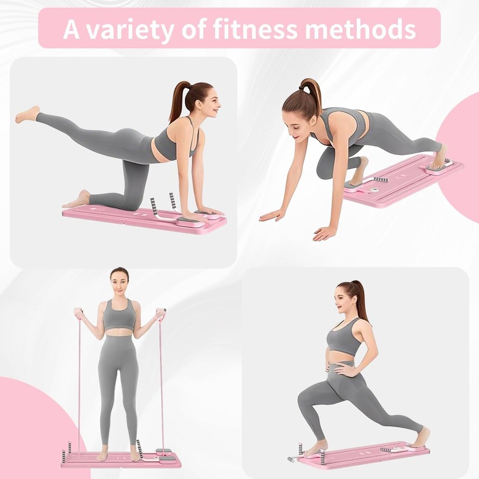 5 in 1 Pilates Board 2025 Pilates Reformer Set for Women ...