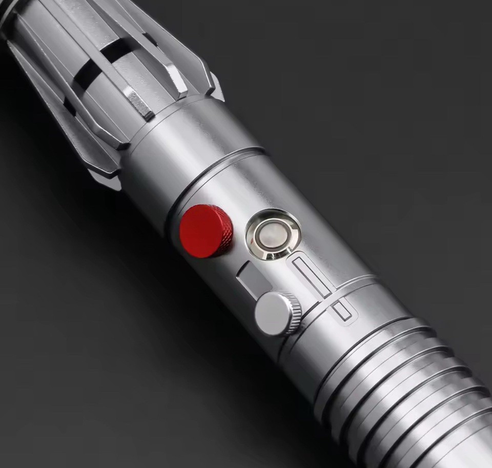 Star Wars Rgb Darth maul Duel Ready Lightsaber Metal Hilt Smooth Swing ...