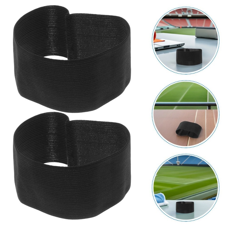30 Pcs Elastic Mourning Arm Bands Black Football Memorial Armbands ...