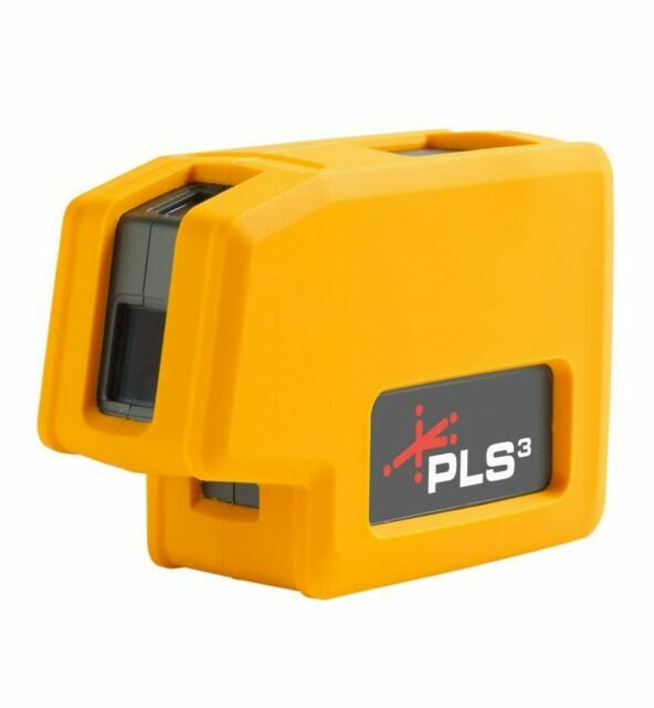 PLS PLS3 3-point Red Beam Laser Level Beam with Carrying Case for sale ...