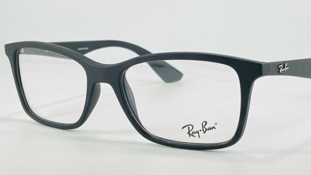 Ray-Ban RB7047 5196 54-17 54mm Matte Black Square Eyeglasses for sale ...