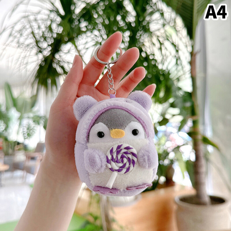 New Small Penguin Plush Keychains Cute Plushie Doll Toys for Children ...