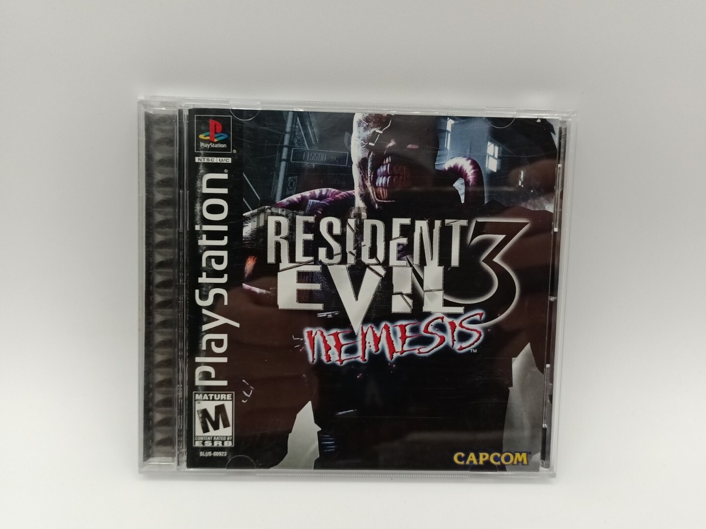 Resident Evil 3 Nemesis (Sony PlayStation 1 1999) PS1 PSOne Black Label ...