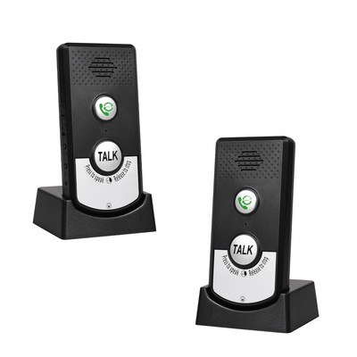 2 Way Wireless Intercom for Home Hospital Hotel,1000m Range Indoor ...