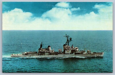 Postcard U.S.S. Furse (DD-882) Flagship Destroyer Military Ship | eBay