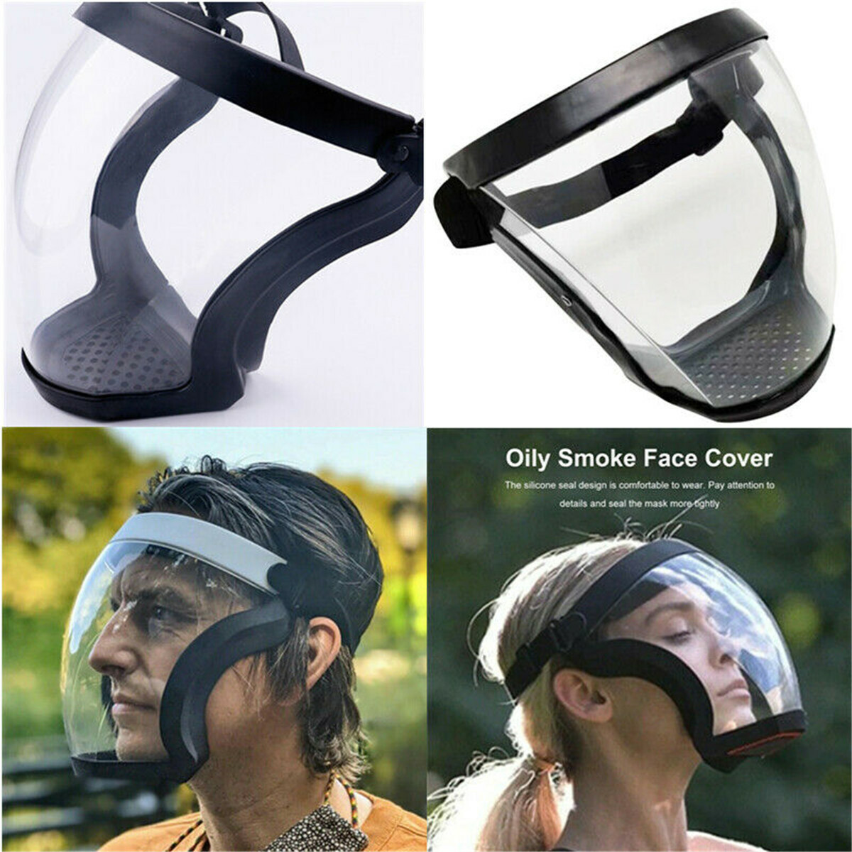 Active Shield Full Face Mask Cycling Sports Safety Protective ...