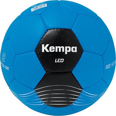 Kempa Leo Kinder Handball Spielball Trainingsball royal blau schwarz Gr ...