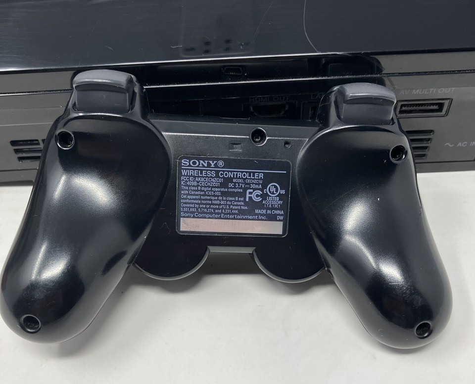 Playstation 3 Backwards Compatible Console 80GB CECHE01 Fat PS3 PS2 PS1 ...