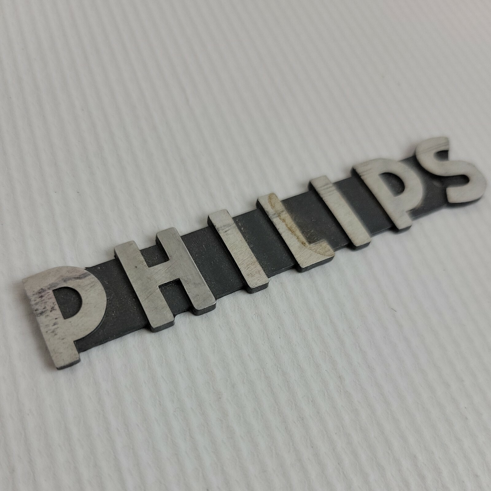 Vintage Philips Metal Emblem Decal 3.5 Inch | eBay