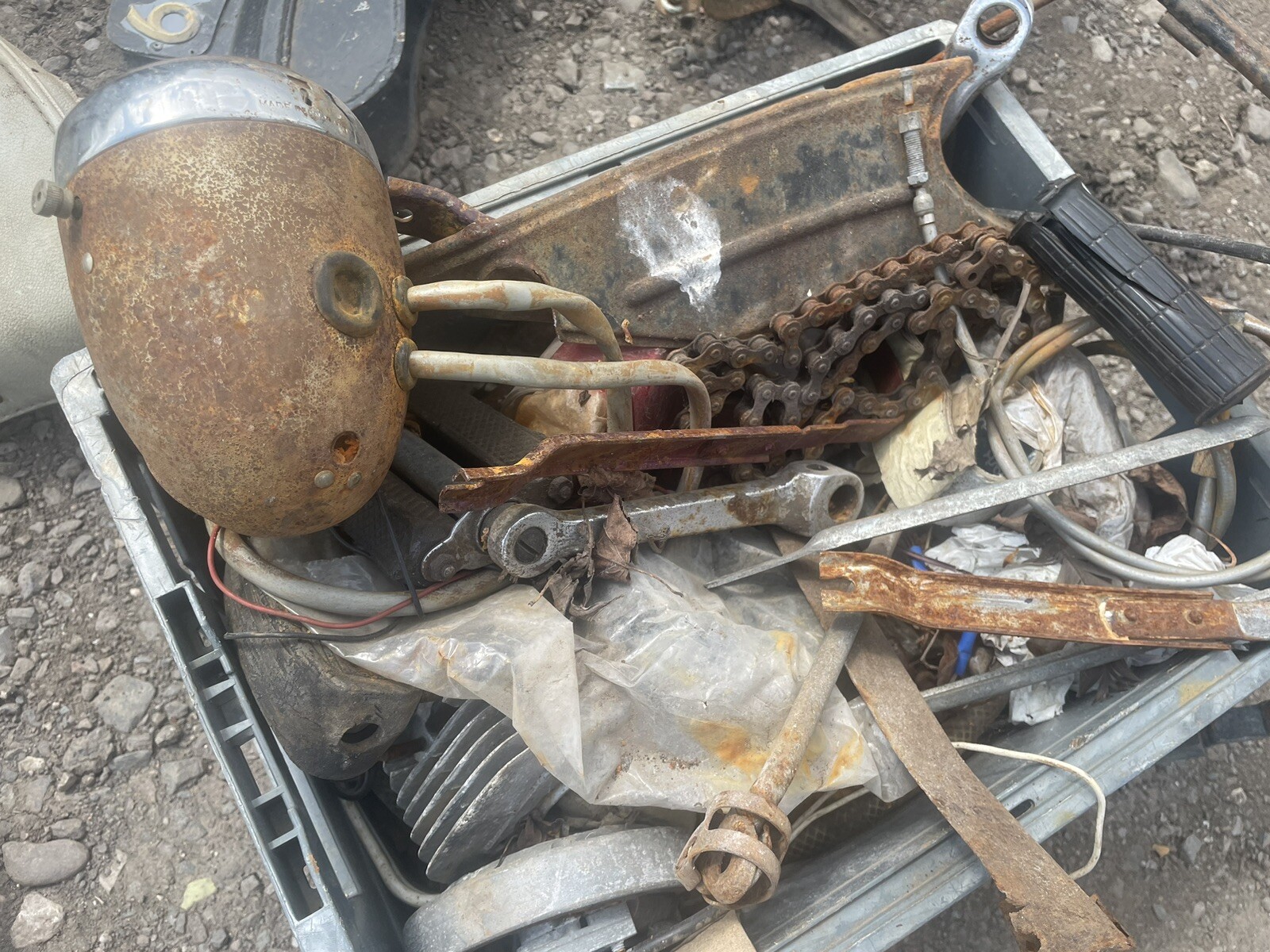 Phillips Panda 50cc Moped Scooter project original dateless reg number ...