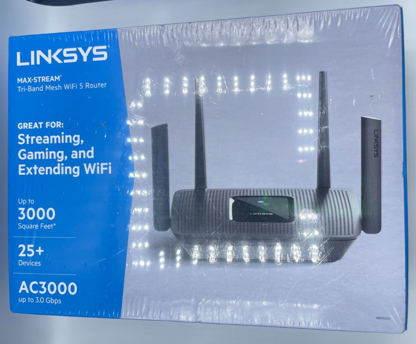 Linksys MR9000 Max-Stream Tri-Band AC3000Wi-Fi 5 Router SEALED ...