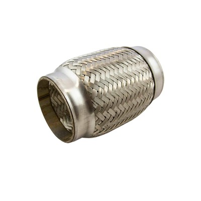 1 3/4" Double Braided Stainless Steel Flexible Bellow 10" Long | eBay ...