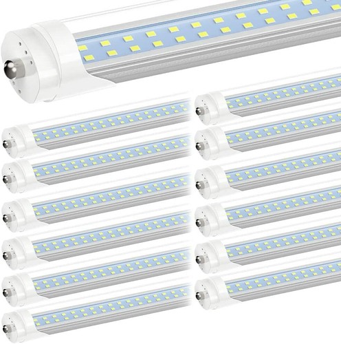 T8 8FT LED Shop Light FA8 Single Pin LED Tube Light Bulbs 72W 120W ...