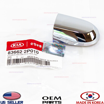 Genuine Rear Door Handle Cap Cover Outside Passenger side OEM Kia ...