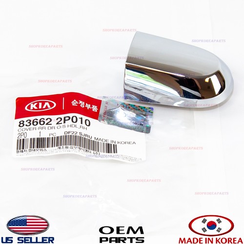 Genuine Rear Door Handle Cap Cover Outside Passenger side OEM Kia ...