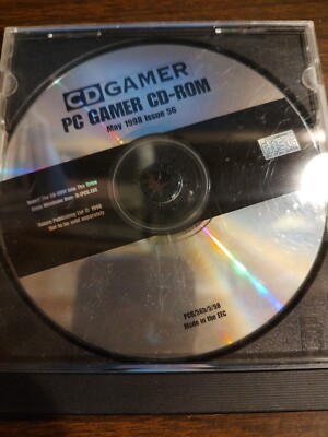 CD Gamer PC Gamer CD-ROM May 1998 Issue 56 | eBay