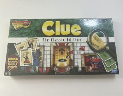 Clue Board Game - The Classic Edition - 1949 Original Factory Sealed ...
