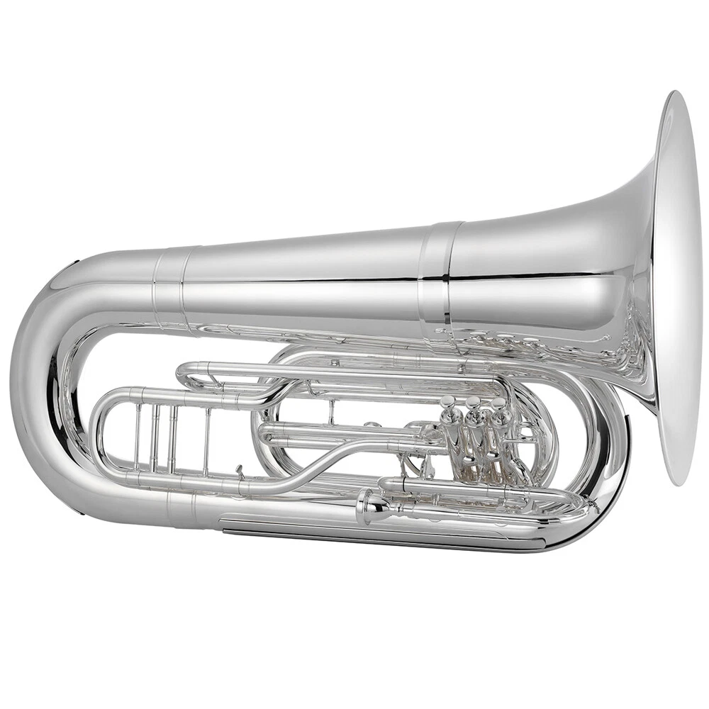 Silver Marching Tuba