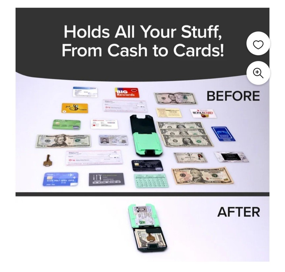 Slim Mint Ultra-Thin RFID-Blocking Wallet Aluminum Outer Shell Crush ...