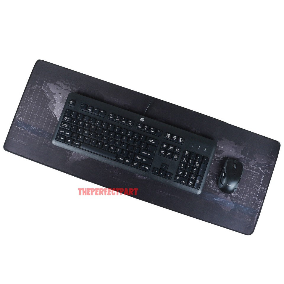 Extended Gaming Mouse Pad Desk Keyboard Mat Large Size 800MM X 300MM ...