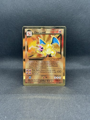 Charizard (Celebrations Metal Card) 004/102 Miscellaneous Cards ...