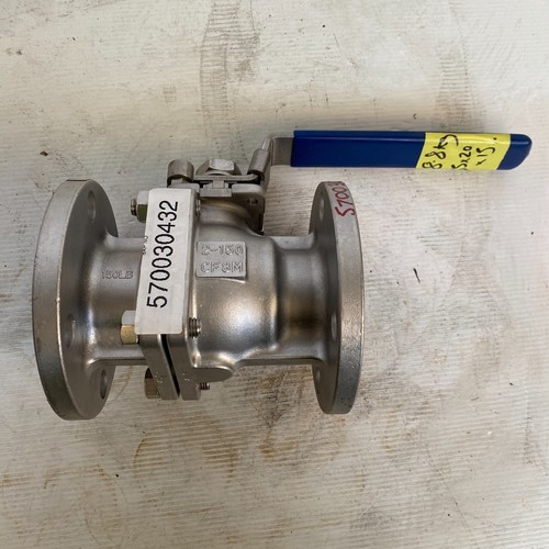 Valmate Flanged ball valve 2" inch DN50 50mm Class 150 CF8M Stainless ...