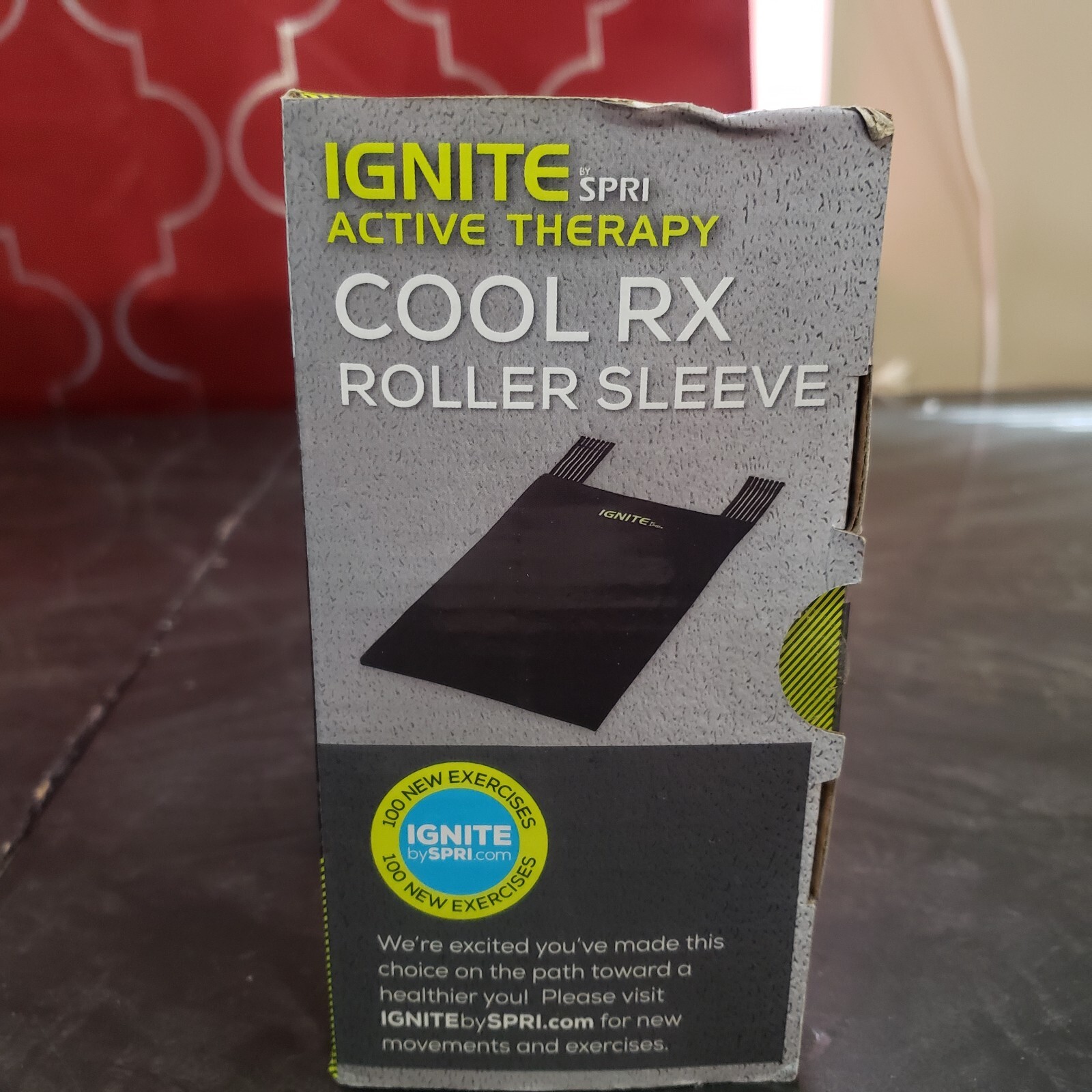 SPRI Ignite Cool RX Roller Sleeve for Foam Roll Cooling Therapy 07 ...