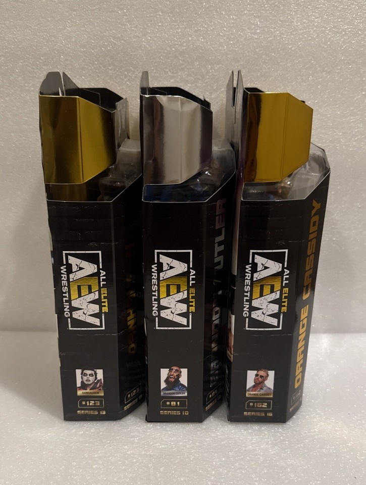 AEW Wrestling Danhausen, Orange Cassidy & Brandon Cutler- Rare Edition ...