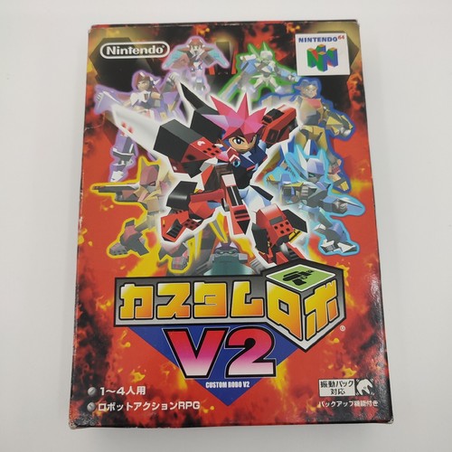 Custom Robo V2 Japan Boxed Nintendo 64 N64 Game | eBay Australia