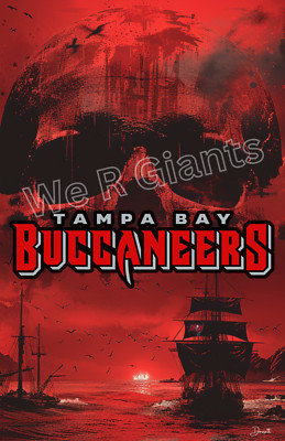 TAMPA BAY BUCCANEERS POSTER PRINT 11X17 NFL BUCCANEERS FOOTBALL | eBay
