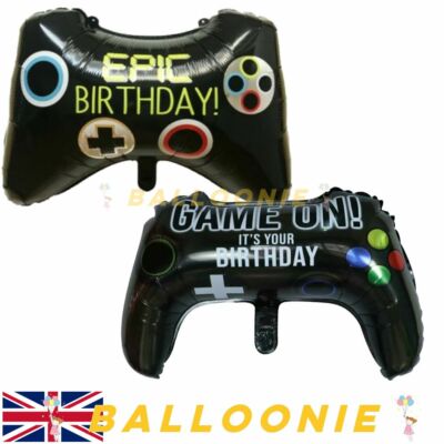 Epic Gaming Controller Xbox Playstation Balloon Foil Birthday Fortnite ...
