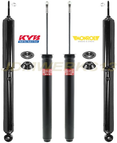 KYB FRONT & MONROE REAR 4 SHOCKS BMW E30 318i 325i 325is M3 325e 85 ...