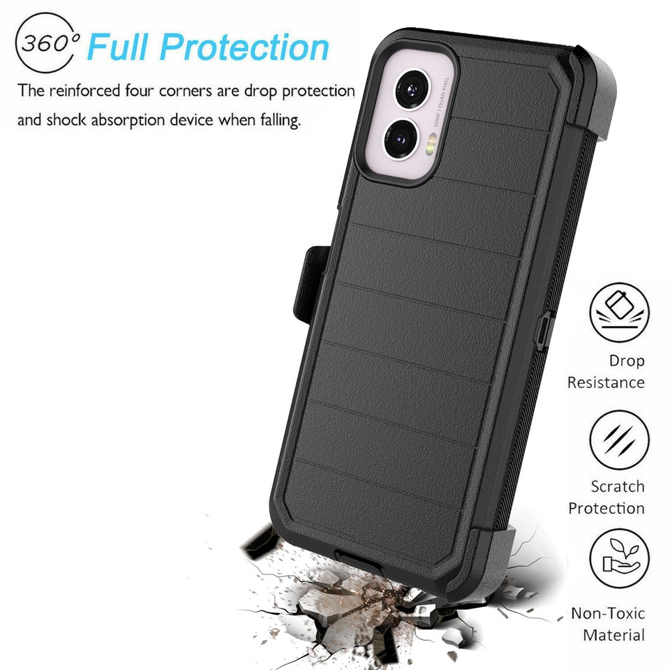 For Motorola Moto G Power 5G 2024 Case Fits Otterbox Defender + Screen ...