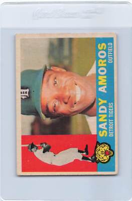 1960 Topps #531 Sandy Amoros Tigers EX *11761 | eBay