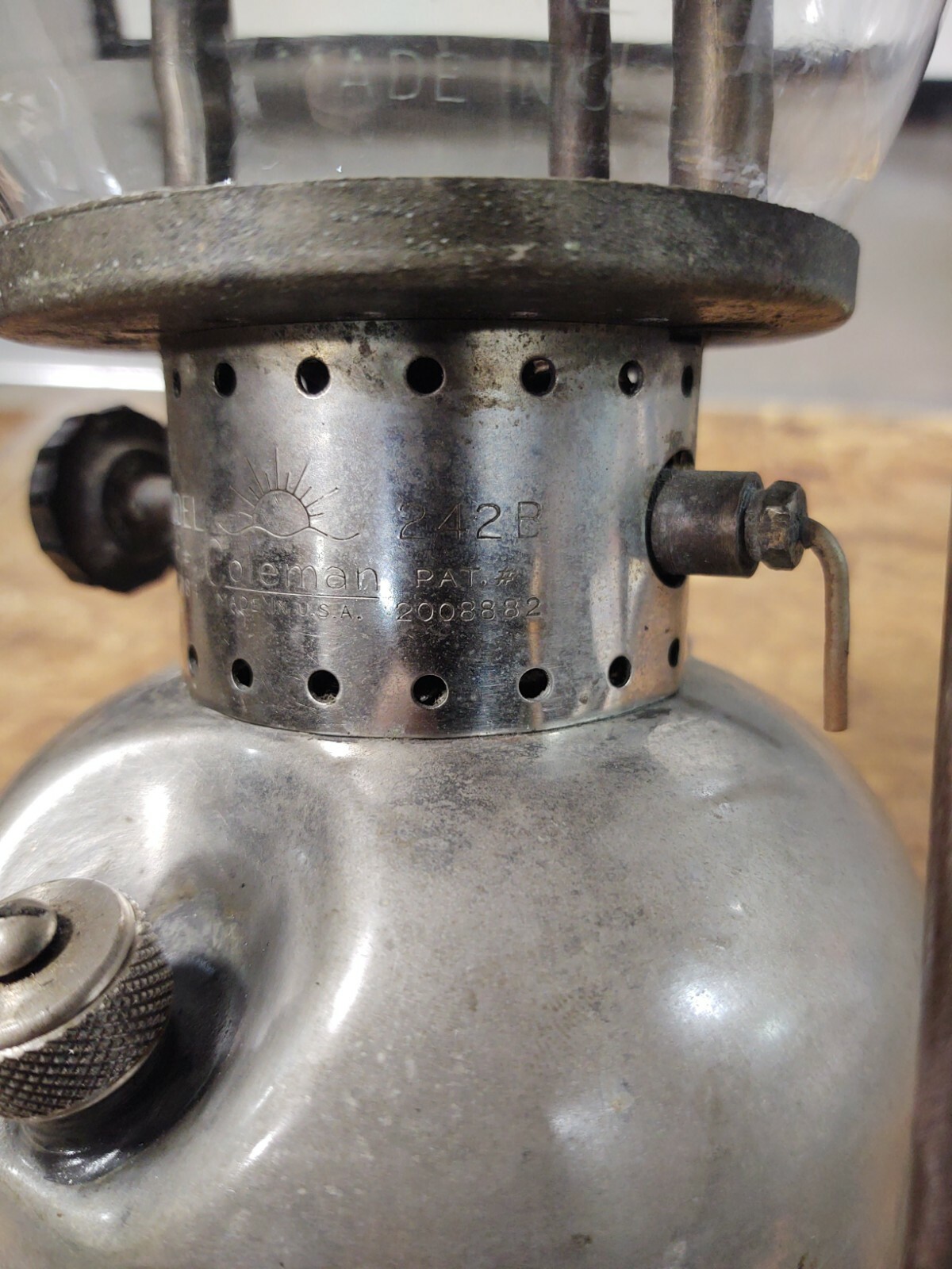 Vintage Coleman Lantern Model 242B Single Mantle 1940's Tested Works | eBay