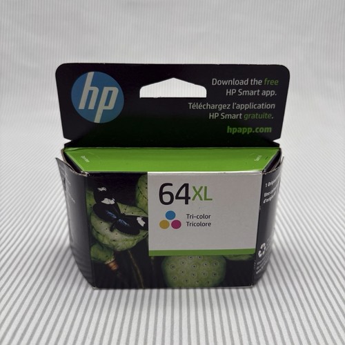 HP 64XL Tri-Color Ink Cartridge Genuine Sealed 02/26 | eBay