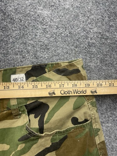 Smoke Rise Cargo Pants Mens 40x32 Camouflage Slim Tapered Utility ...