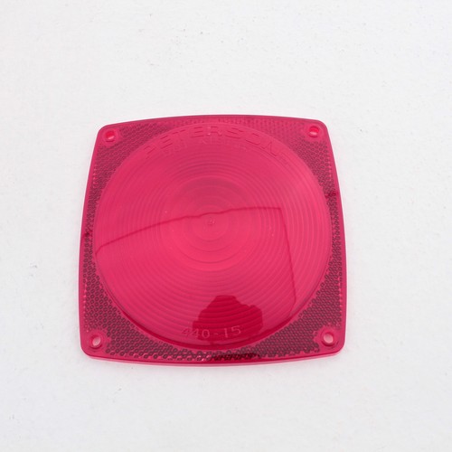 Peterson 44015 Red Tail Light Lens Replacement Acrylic Trailer ...