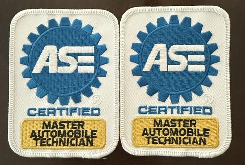 ASE Master Technician Patches (2) New! | eBay