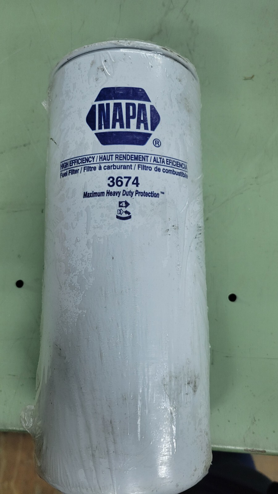 NAPA 3674 - Fuel filter cross reference