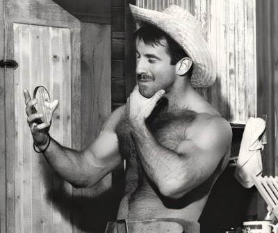 VINTAGE MALE PORTRAIT #0524-038 -steve kelso 1980 - free shipping in ...