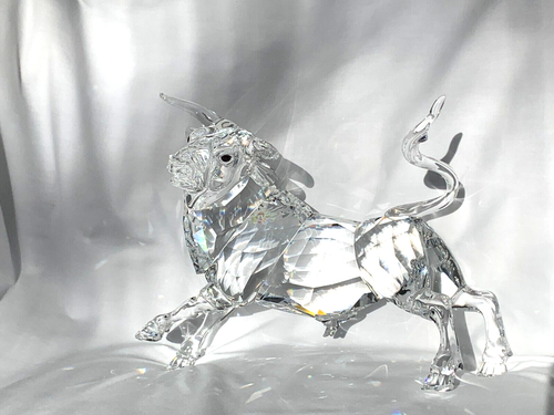 Swarovski Crystal Bull Figurine 2004 Numbered Limited Edition # 142/ ...