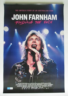JOHN FARNHAM FINDING THE VOICE '23 Original Australian movie poster ...