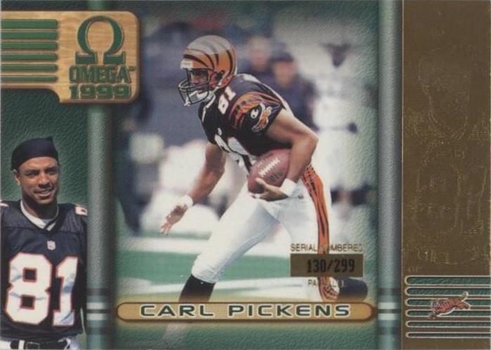 1999 Pacific Omega - Carl Pickens #53 Gold /299 for sale online | eBay