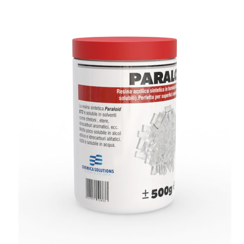 PARALOID B72 100% RESINA TRASPARENTE CONSOLIDANTE BARATTOLO DA 0,500 GR ...