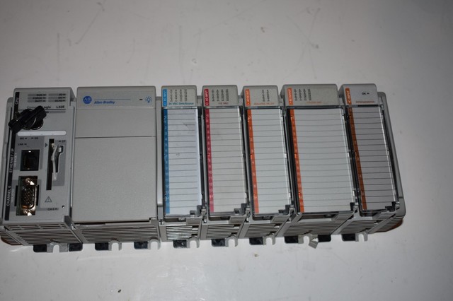 COMPACTLOGIX ALLEN BRADLEY RACK COMPLETE SYSTEM 1769-L32E ser A SYSTEM ...