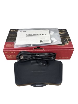Sony FS-85USB Transcription 3-Function USB Foot Control Unit Pedal PC ...