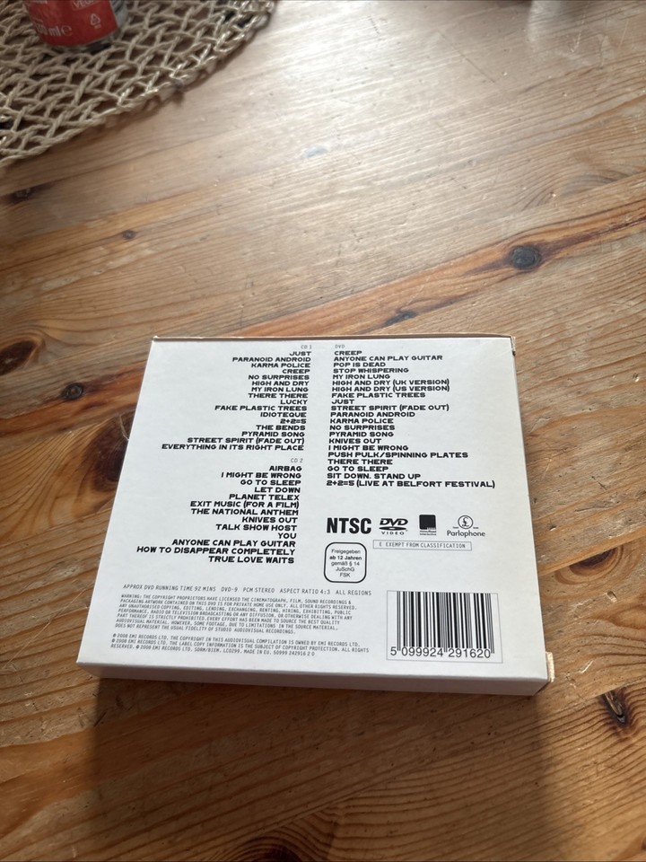 Radiohead: The Best Of Limited Edition Digipak Box-Set 2 CD + DVD | eBay.de